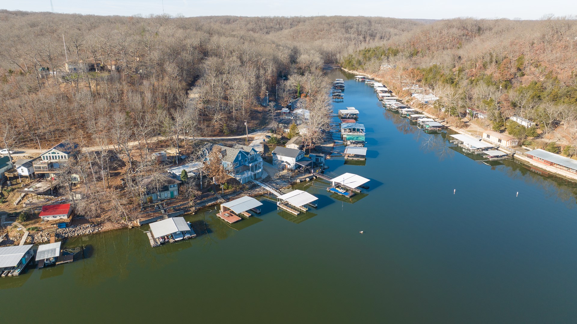 Modern Lakefront home with old school Lakefront Living!