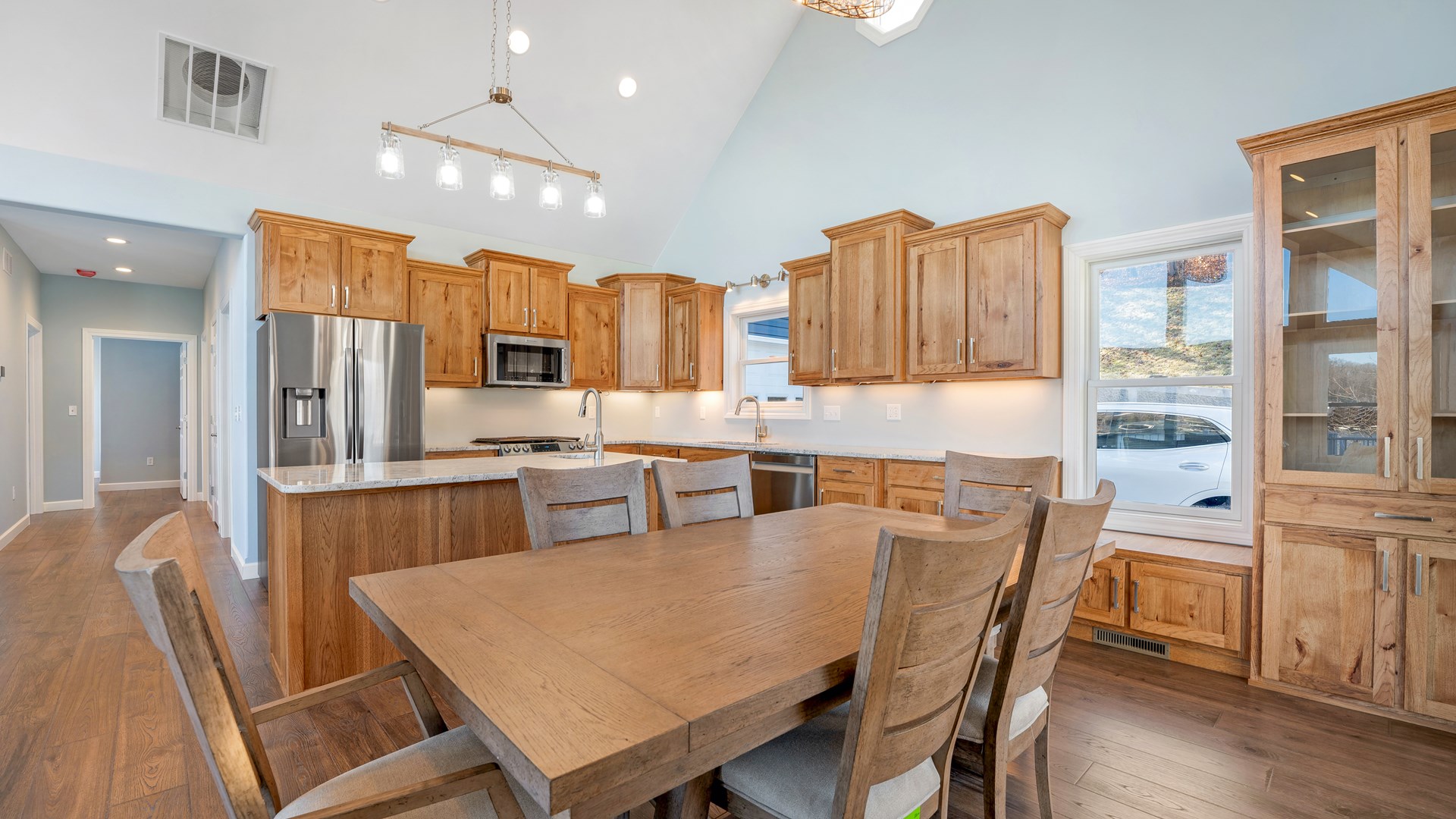 Modern Lakefront home with old school Lakefront Living!
