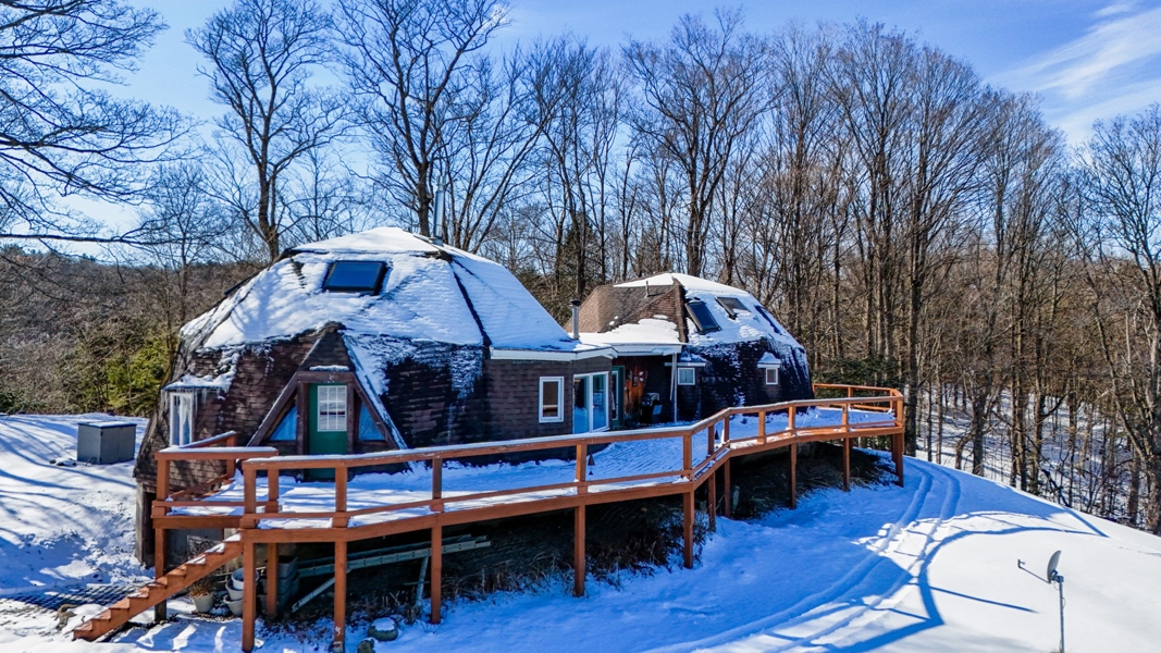 Double Dome Home With Acreage For Sale In Upstate New York