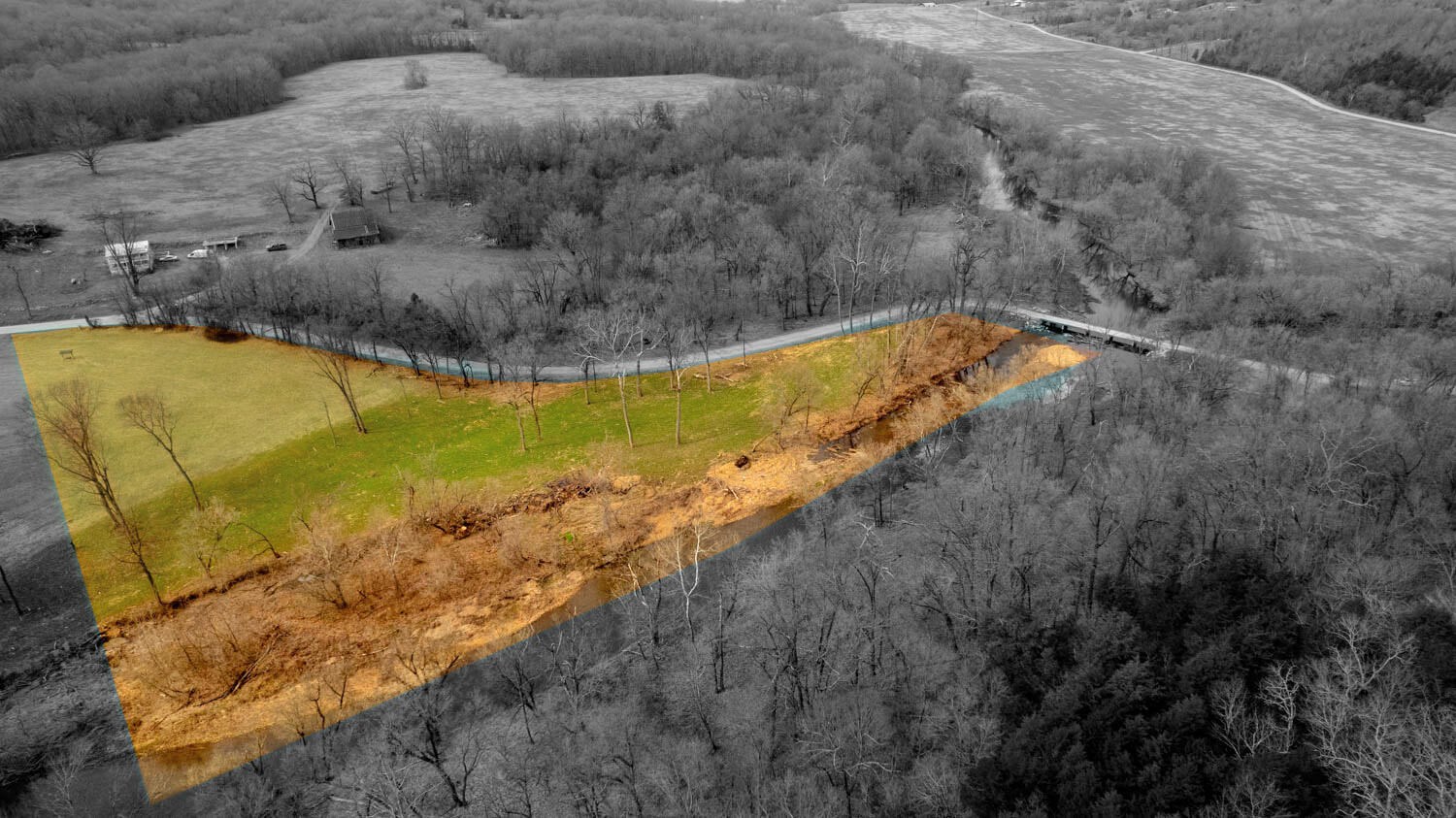 Riverfront Land for Sale in Thayer Missouri