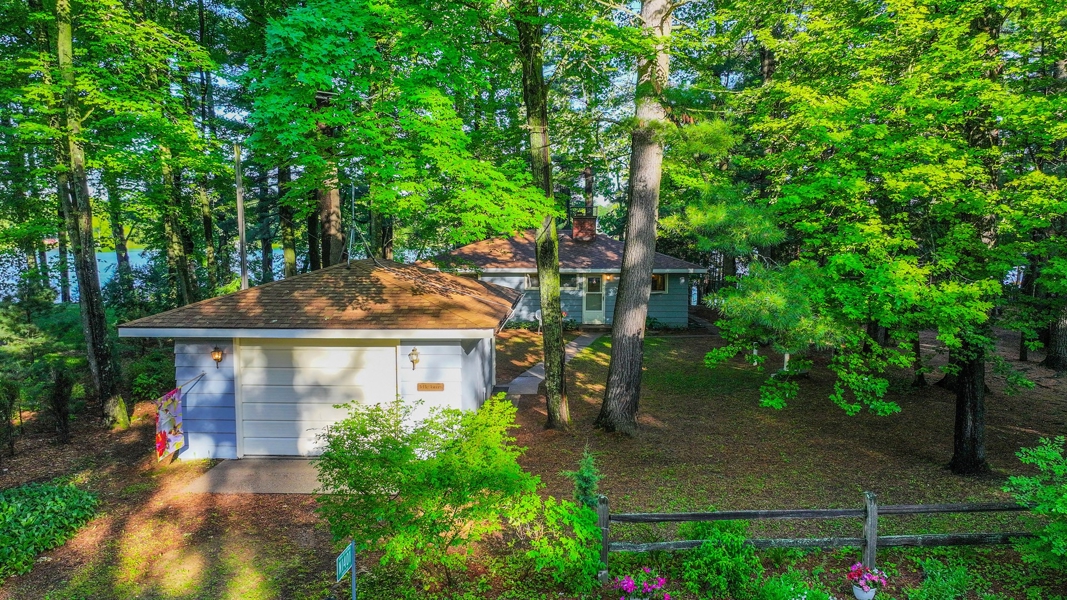 Waterfront Home For Sale on Stratton Lake in Waupaca, WI