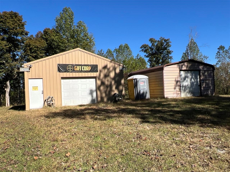 42 mostly wooded acres & buildings for sale near Cromwell Ky