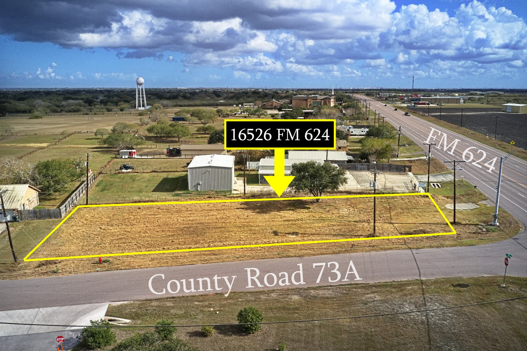 Prime FM 624 Corner Lot | High Visibility & No City Restrictions