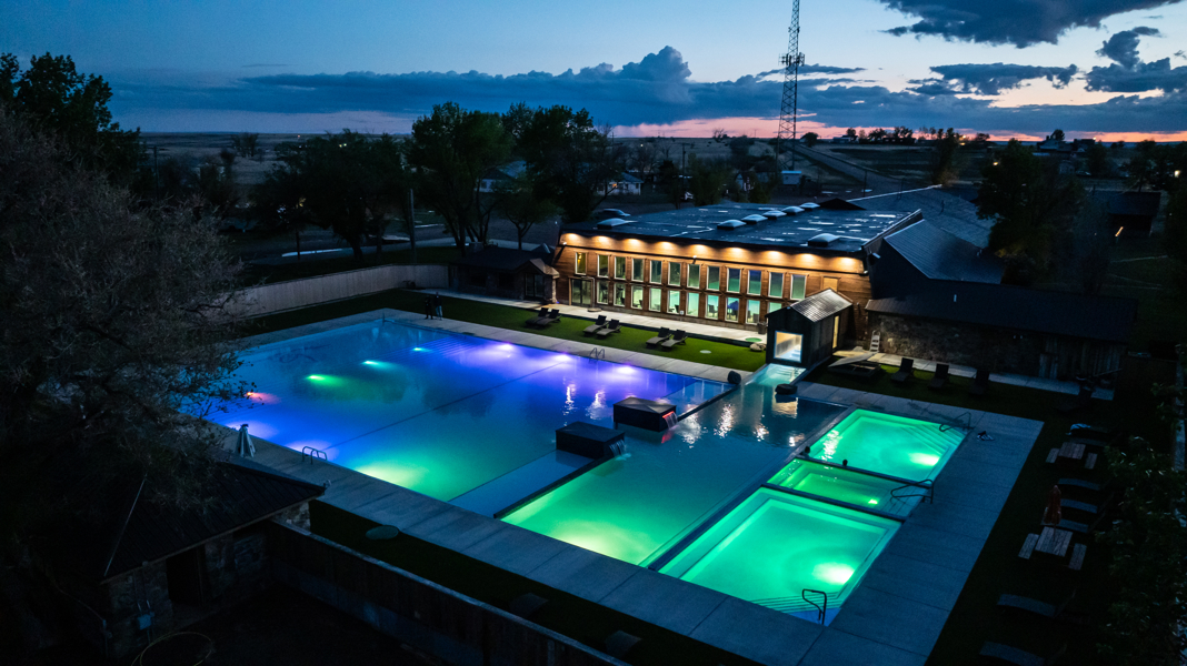 Historic Sleeping Buffalo Hot Springs Resort For Sale