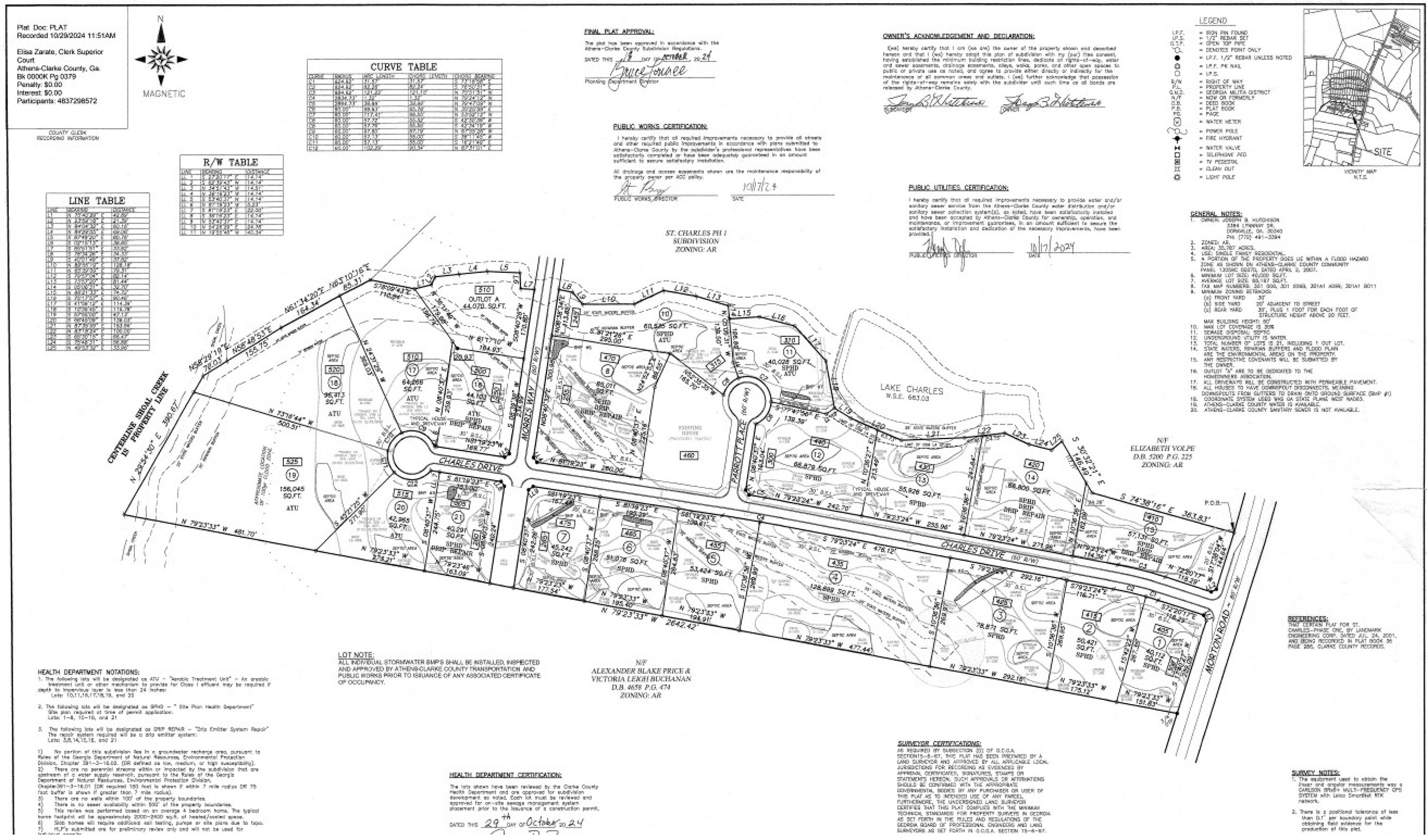 St. Charles Subdivision – Phase II