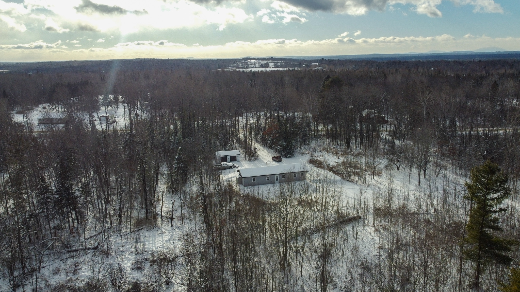 Private Home on 40 Acres - Stacyville, ME