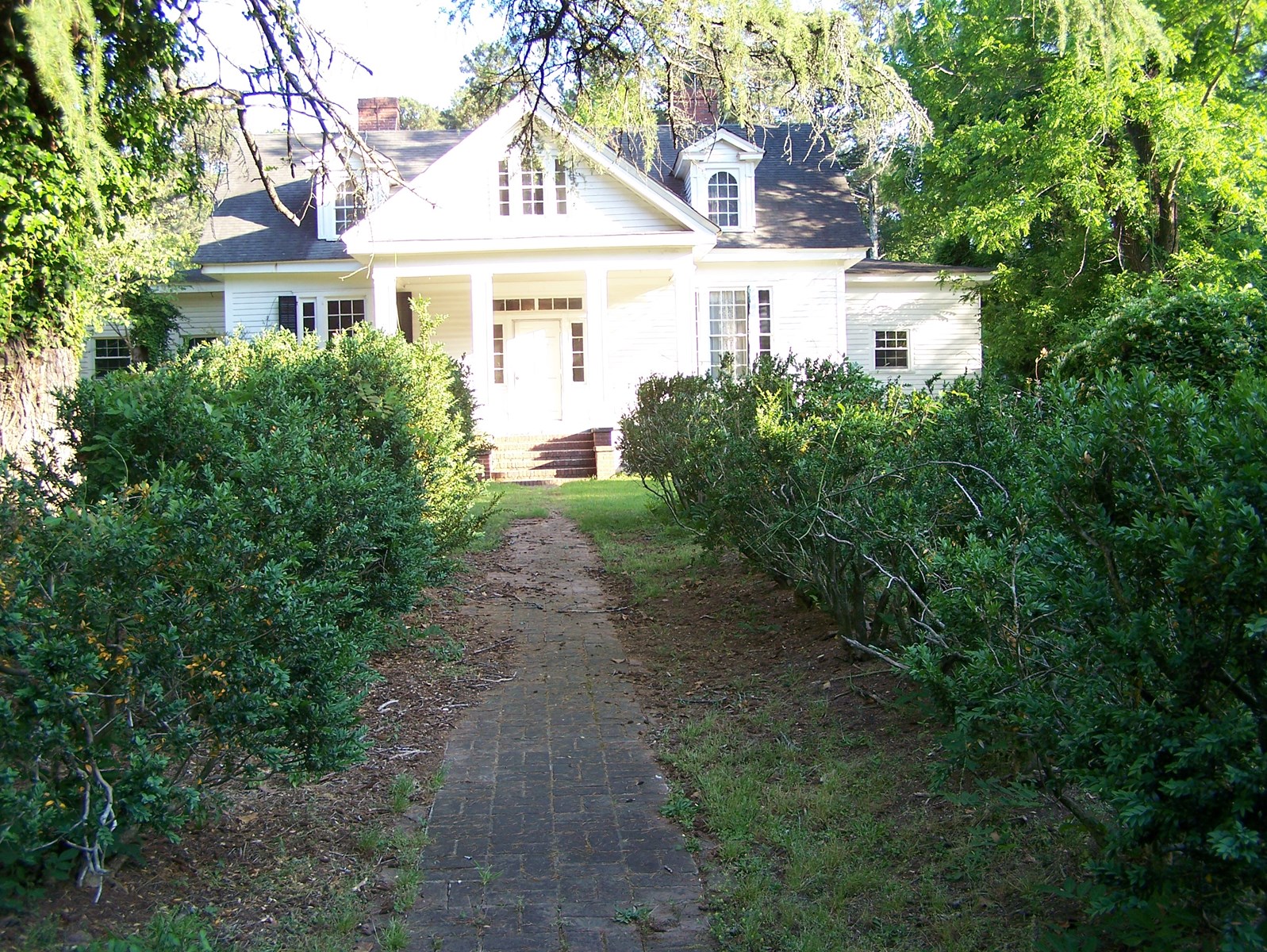 "Cedar Tree Plantation" Antebellum Center Entrance Colonial