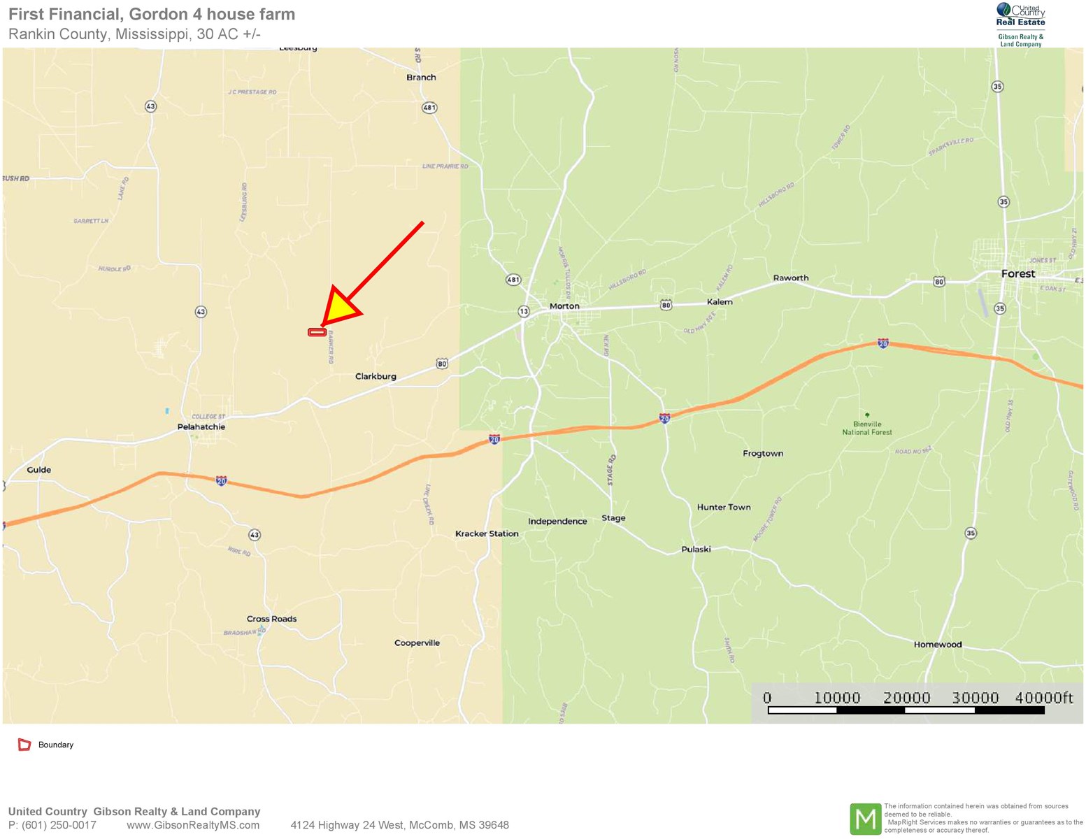 4 Broiler House Poultry Farm & Land for Sale Rankin Co MS